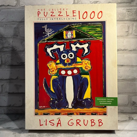 the gallery puzzle | Games | Happy Dog By Lisa Grubb 00 Piece Puzzle ...